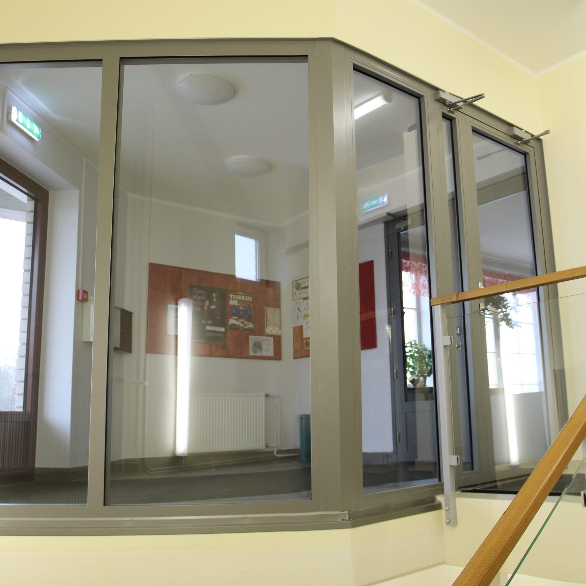 Steel profile walls and doors with fire resistance Doordec OÜ